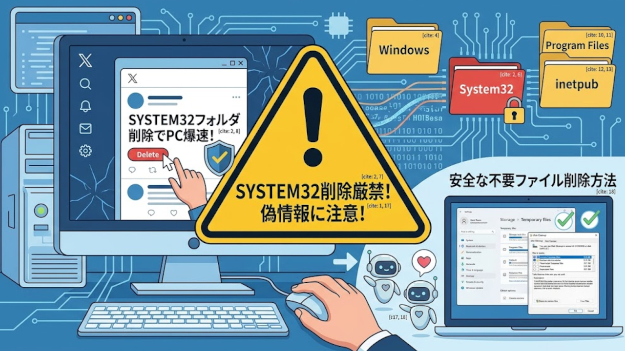 64bit版OSだからといって「System32｣フォルダを削除してはいけない - ガルマックス